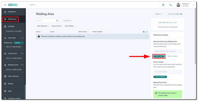 How to Use the Coviu and MyHealth1st Integration